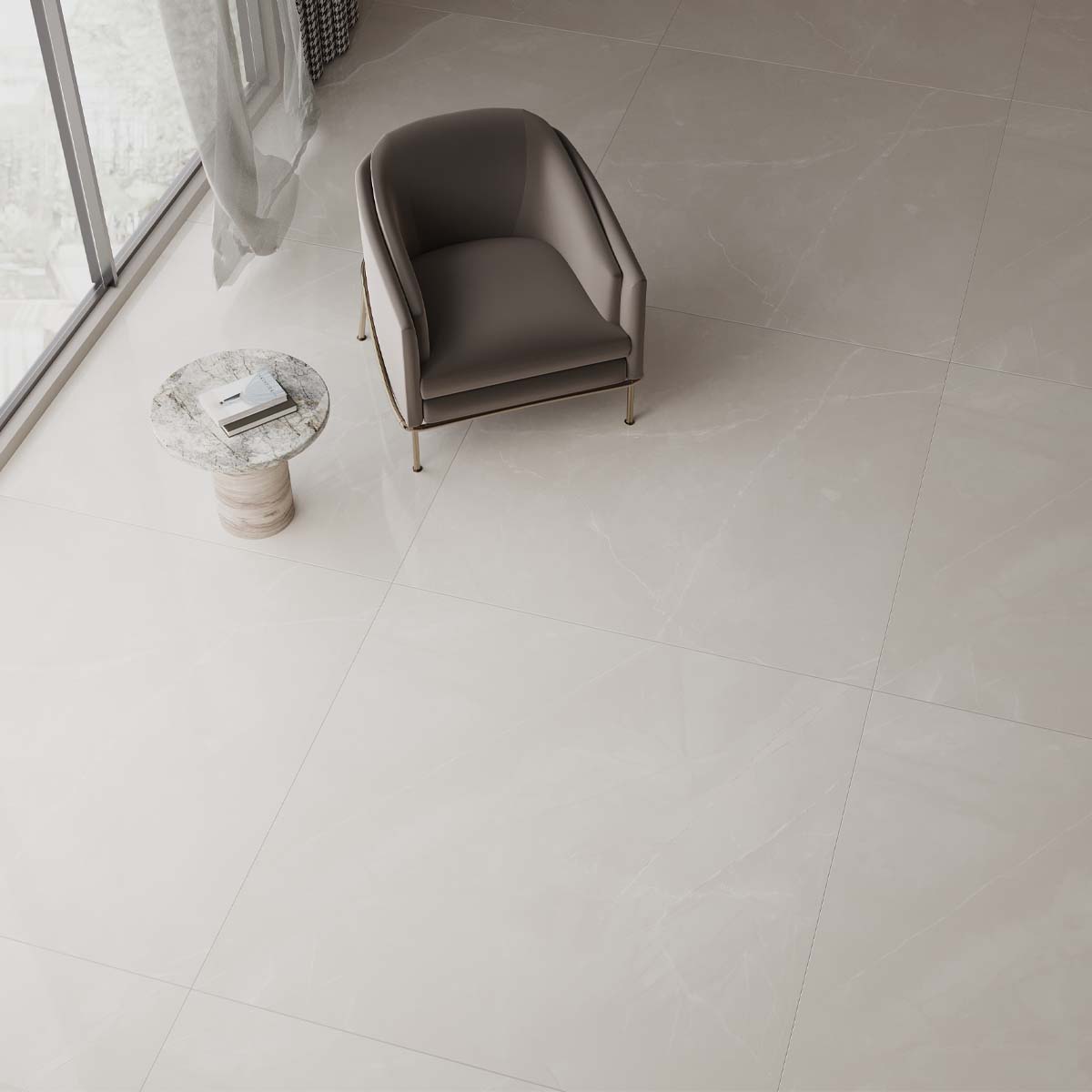 Neldon light grey-floor - کاشی و سرامیک مهسرام